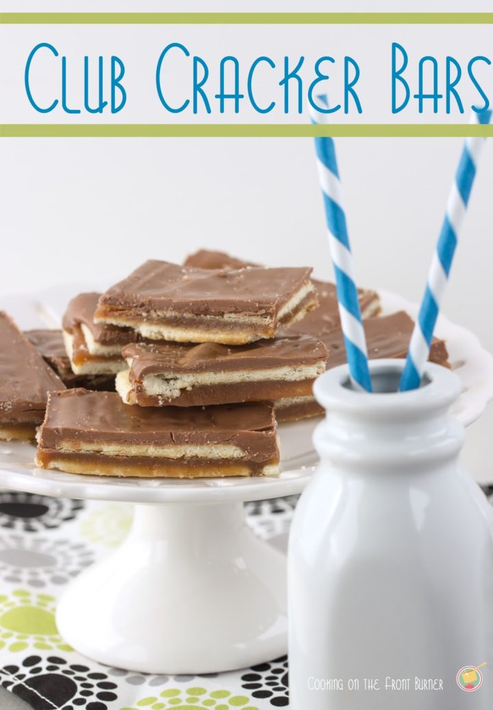 Club Cracker Bars | Cooking on the Front Burner