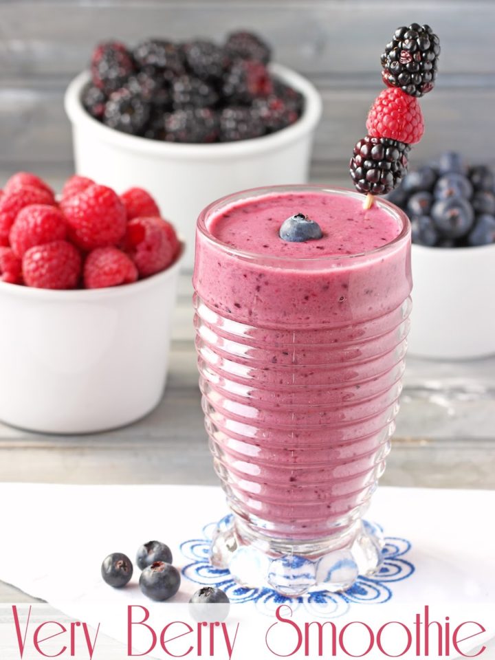 Raspberry Lemon Smoothie | Cooking on the Front Burner