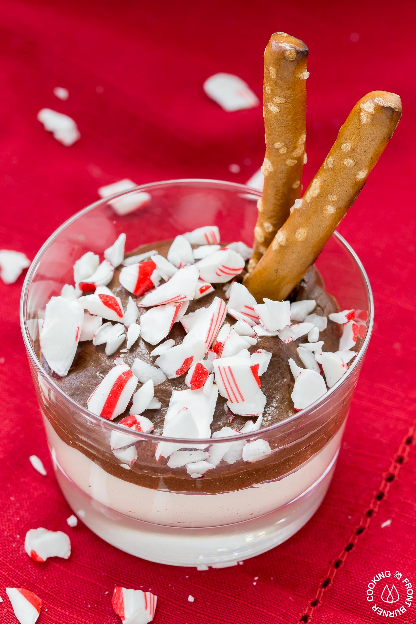 Chocolate Peppermint Dip | Cooking on the Front Burner