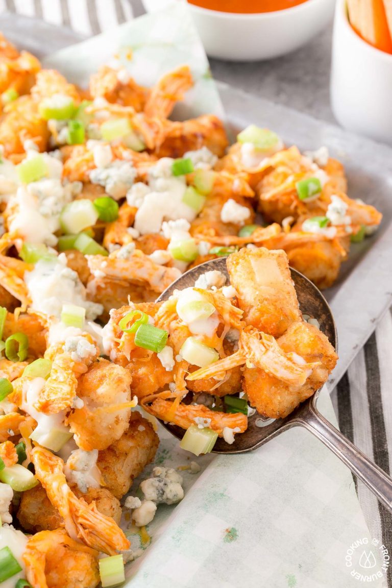 Buffalo Chicken Totchos | Cooking on the Front Burner