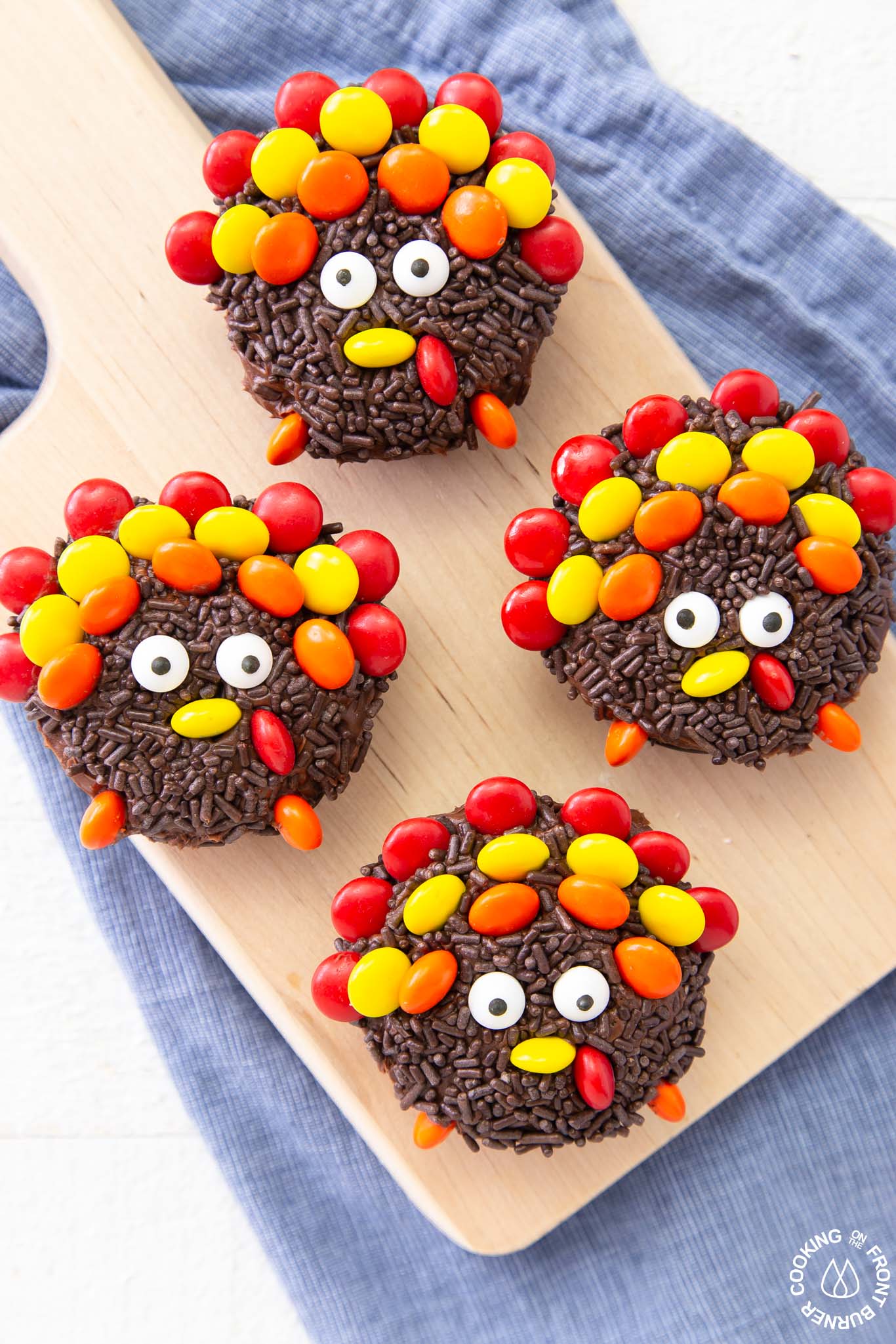 Mini Turkey Donuts | Cooking on the Front Burner