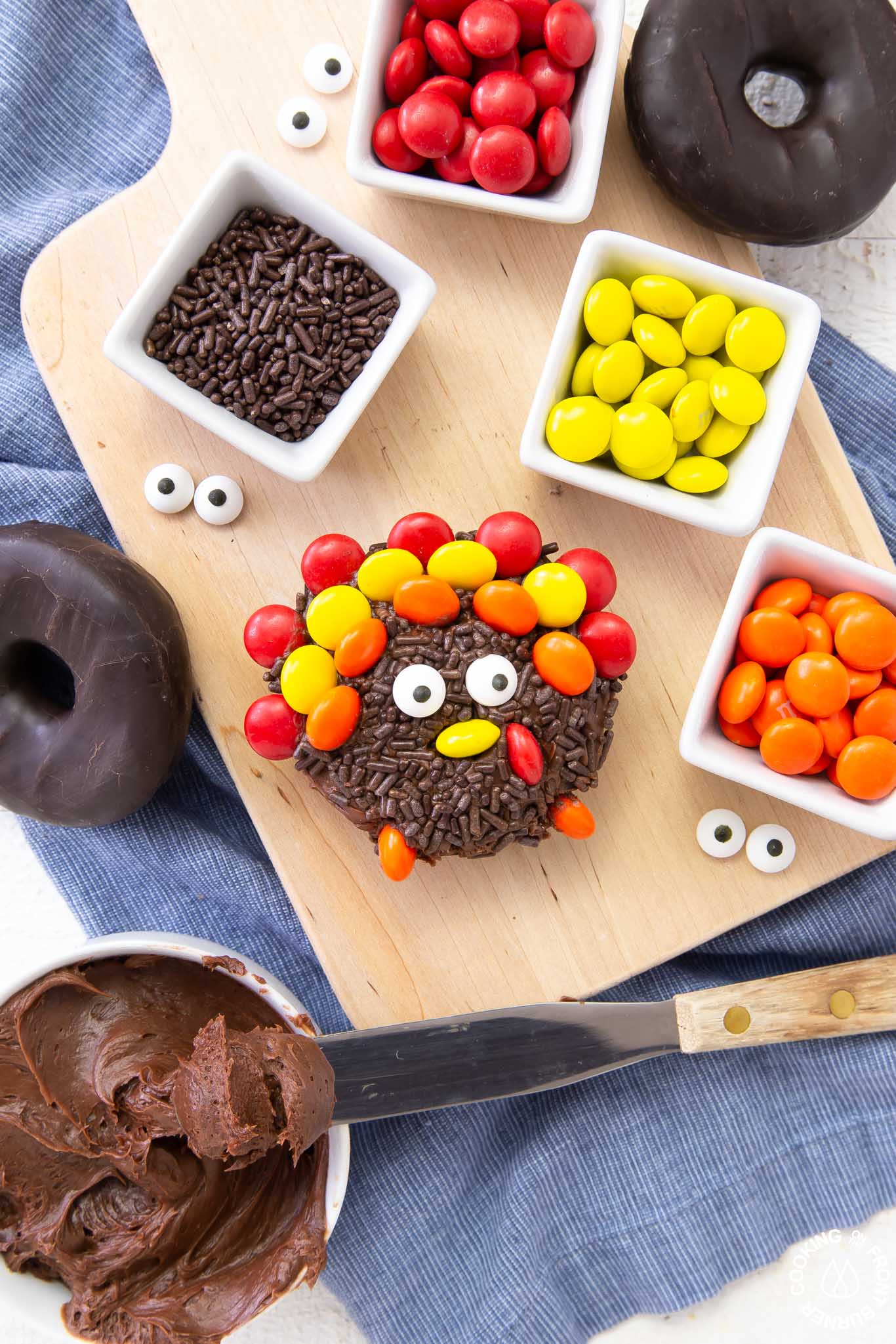 Mini Turkey Donuts | Cooking on the Front Burner