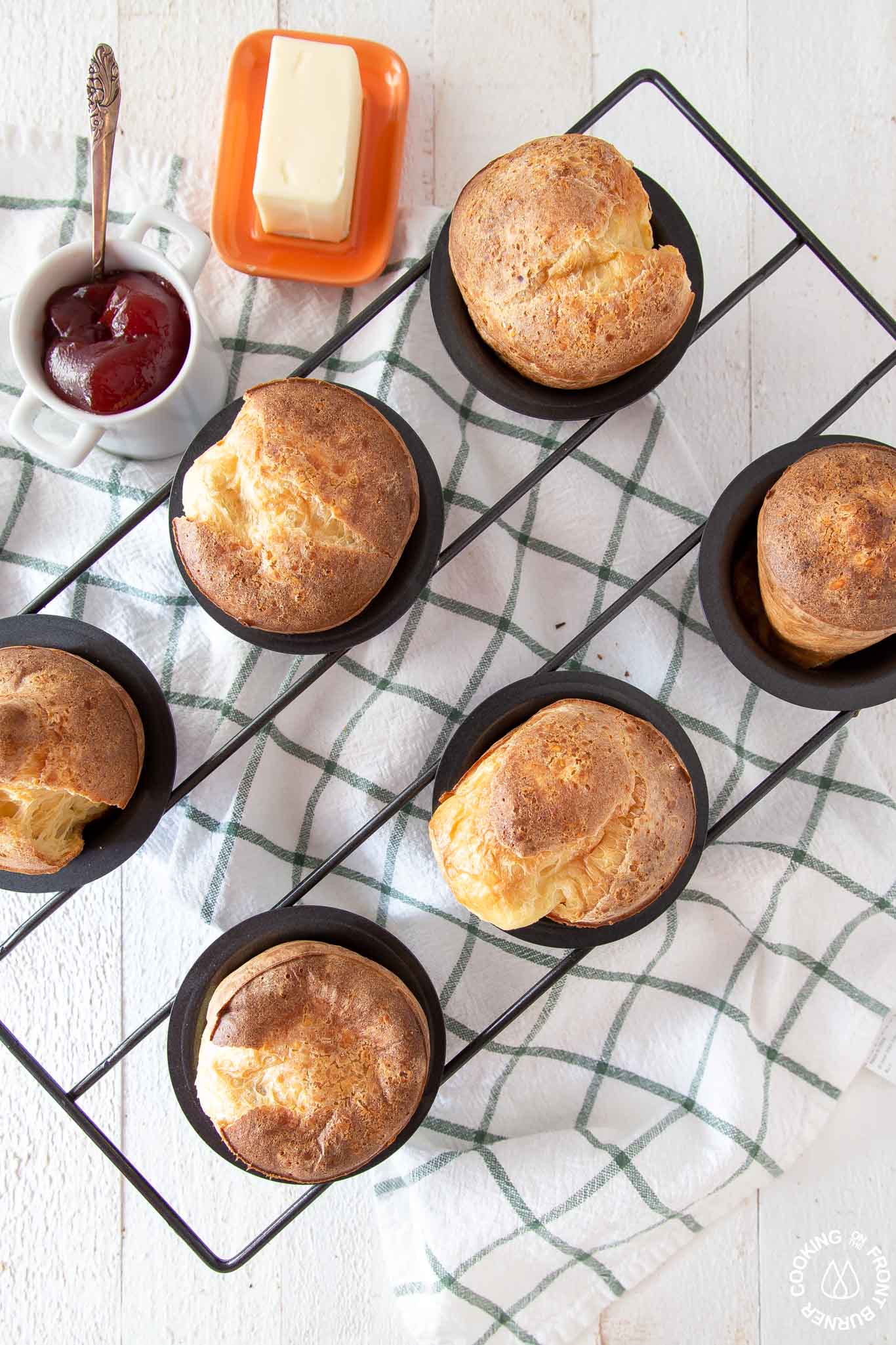 Easy Classic Popovers with Tips | Cooking on the Front Burner