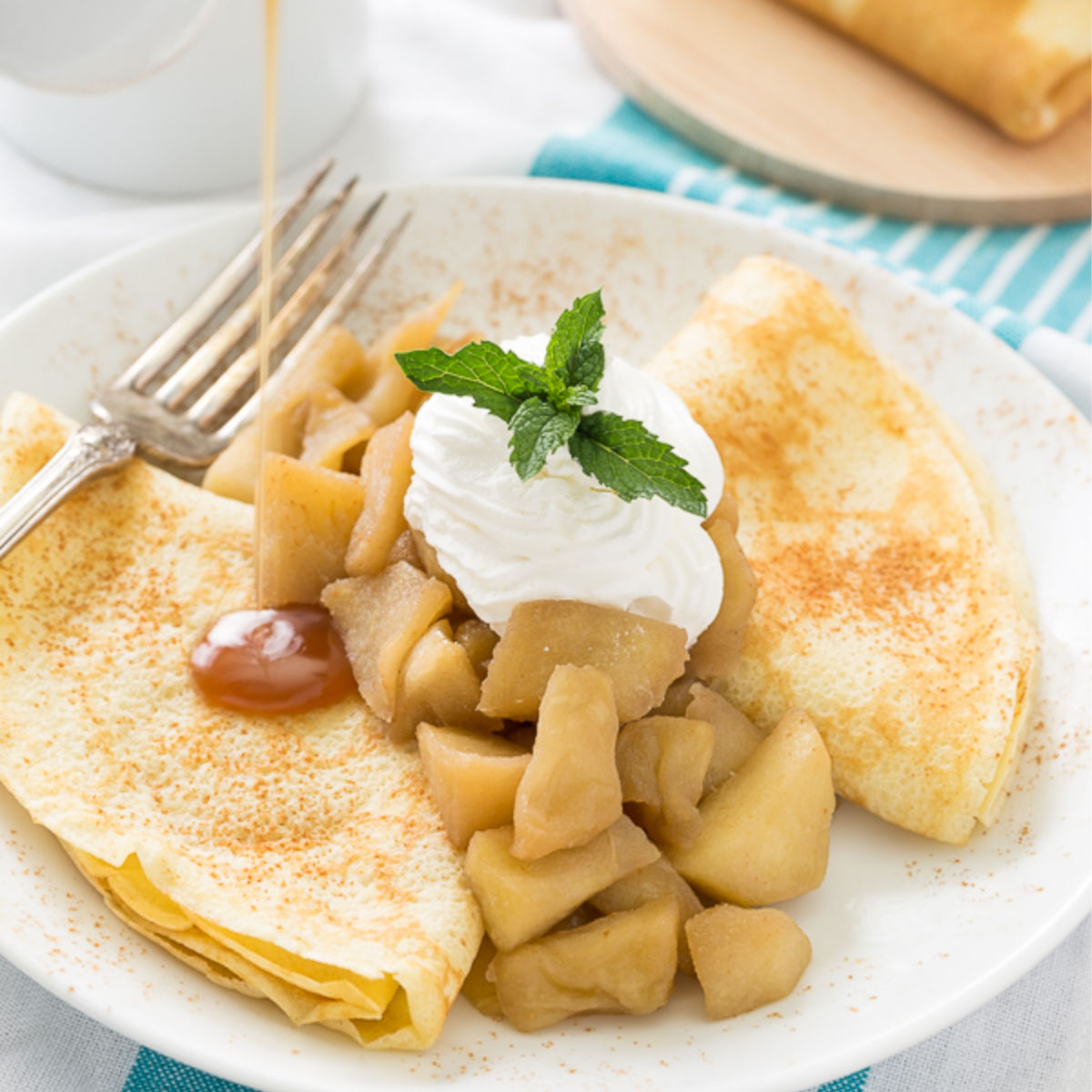 Easy Apple Crepes | Cooking on the Front Burner