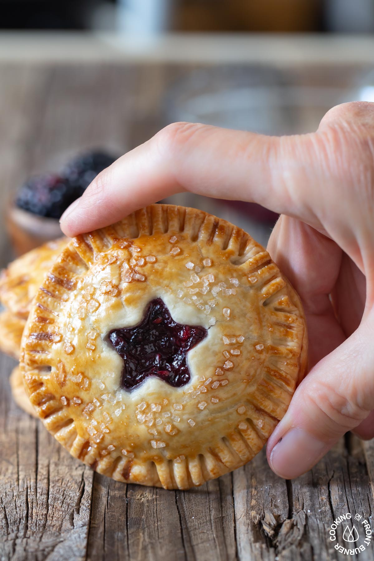 Fresh Blackberry Hand Pies | Cooking on the Front Burner