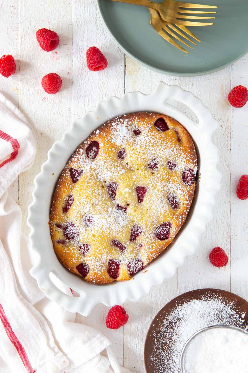 Lemon Raspberry Buckle | Cooking on the Front Burner