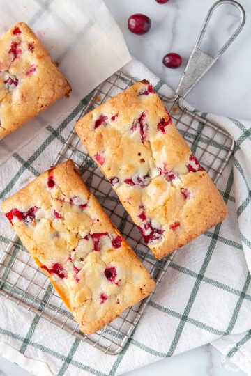 Fresh Cranberry Quick Bread | Cooking on the Front Burner