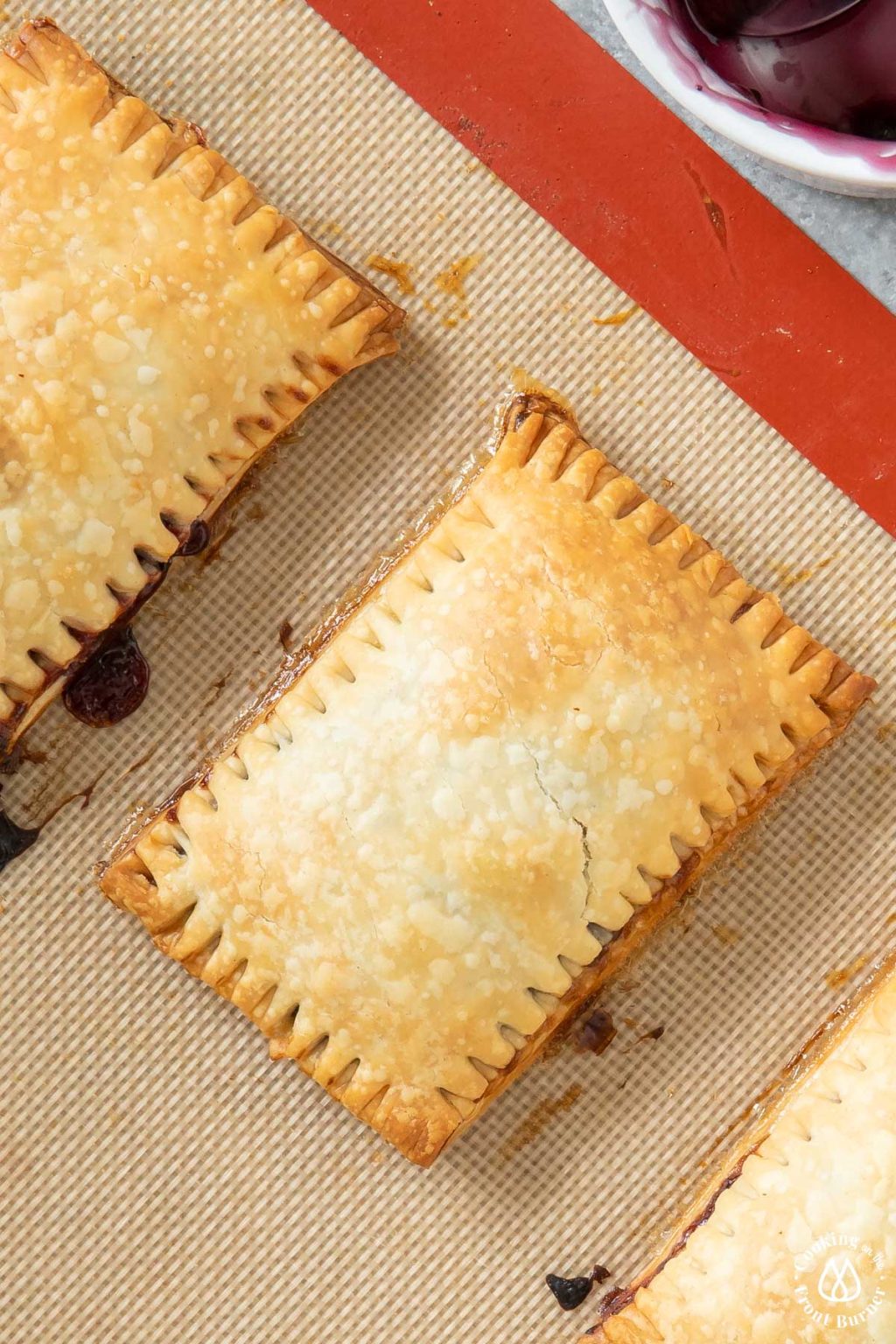 Homemade Patriotic Pop Tarts | Cooking on the Front Burner